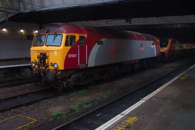 CLASS 57 57307 6x4 Quality British Rail Photo £1.49 - PicClick UK