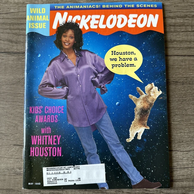 NICKELODEON MAGAZINE (MAY 1996) Whitney Houston interview, Animaniacs £ ...