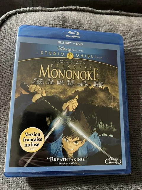 NEW PRINCESS MONONOKE Blu-Ray + DVD SEALED Canada Studio Ghibli ...