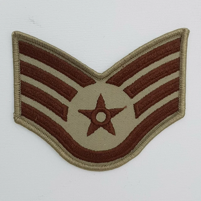 Vintage Us Air Force Master Sergeant Rank Insignia Cloth Patch Eur 688 Picclick It