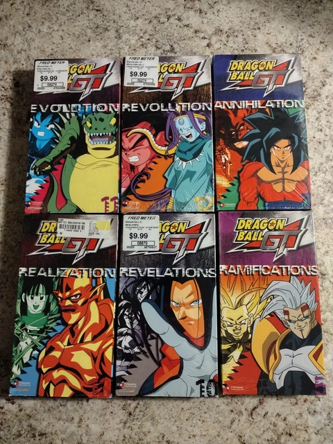 DRAGONBALL GT VHS Tapes Funimation DBZ Lot (6) EUR 18,23 - PicClick FR