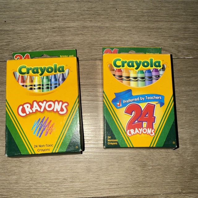 LOT OF CRAYOLA Crayons Early 2000’s 48 Crayons In Total Brand New £10. ...