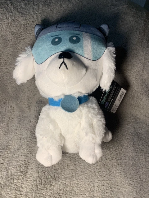 RICK AND MORTY Snuffles Snowball The Dog Plush Soft Toy 10" - BNWT £10. ...