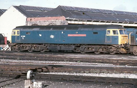 ORIGINAL 35MM colour slide of 47469 BR class 47 diesel loco £2.25 ...