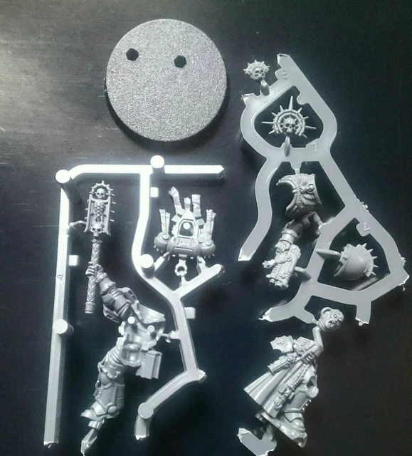 WARHAMMER 40K - Indomitus Primaris Space Marine Chaplain (New on Sprue ...