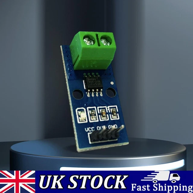 ACS712 DC5V HALL Effect Current Sensor Module DC Current Sensor Module Detector £5.19 - PicClick UK