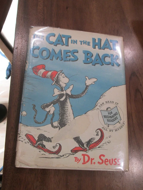 DR. SEUSS THE CAT IN THE HAT COMES BACK 1958 First Edition in jacket ...