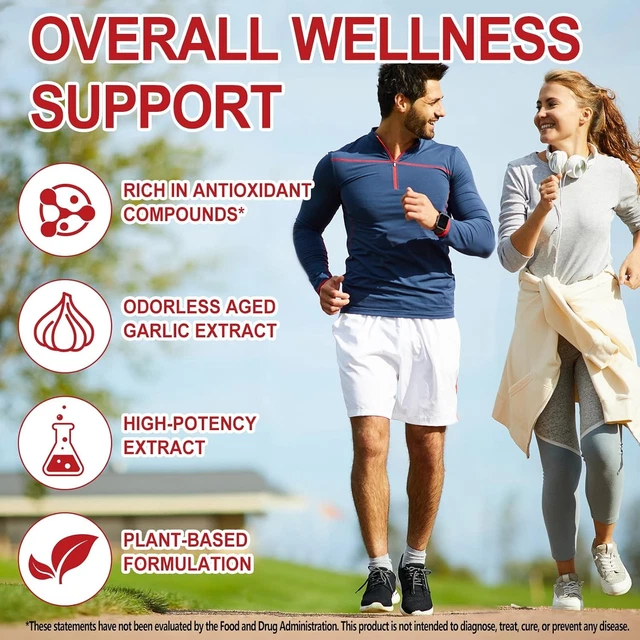 AGED GARLIC EXTRACT Softgels 7500mg Equivalent per Serving, 15:1 ...