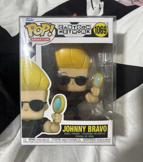 FUNKO POP! ANIMATION Johnny Bravo Cartoon Network Vinyl Figure #1069 £ ...