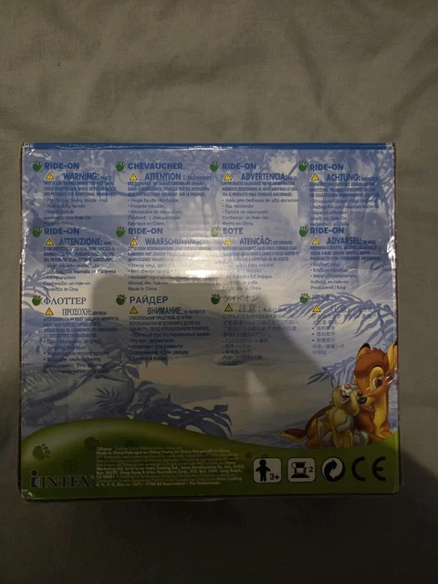 INTEX BAMBI DEER Inflatable Ride On Swimming Pool Toy Vintage £115.10 ...