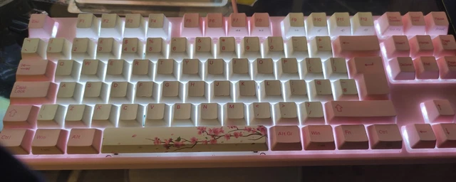VARMILO SAKURA WIRED Mechanical Keyboard V001 UK VA88M V2Sakura ...
