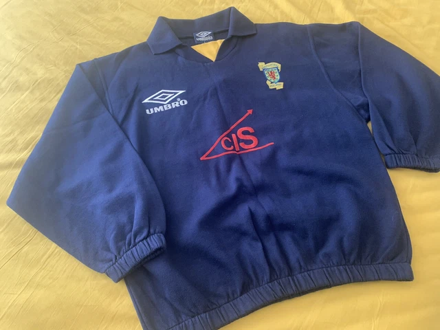 RARE VINTAGE UMBRO Scotland National Team Football Training Top SFA ...