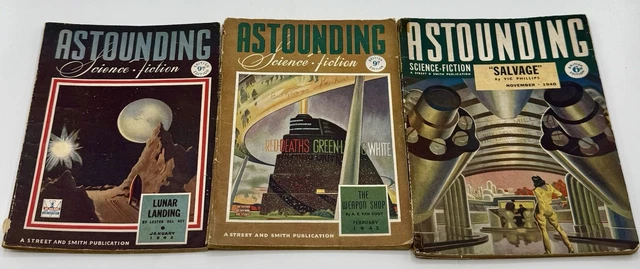 ASTOUNDING SCIENCE FICTION MAGAZINE Lot 1940s British Edition £30.00 ...