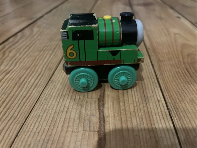 THOMAS THE TANK Engine Wooden Railway PERCY for wooden train sets Short ...