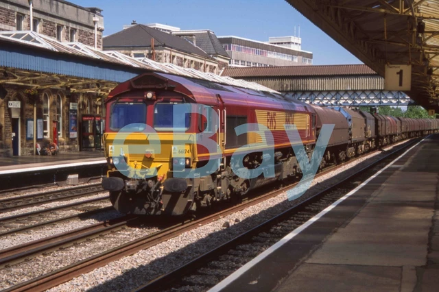 35MM RAILWAY SLIDE of Class 66 66174 @ Newport - Copyright to Buyer £2. ...
