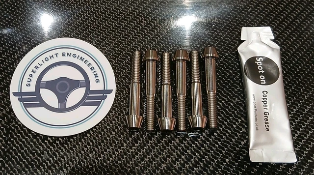 FORD SIERRA CV Joint Differential M8 Titanium Bolt Set Westfield MK MNR ...