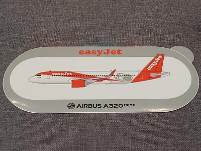 AIRBUS STICKER - Easyjet Airlines A320 NEO EUR 4,65 - PicClick IT
