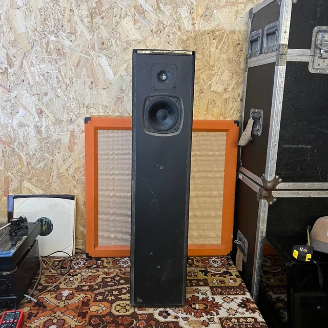 MATCHED PAIR 2X Mirage OM12 Omnipolar HIFI Standing Speakers Spares or ...
