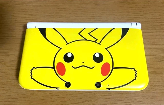 NINTENDO 3DS XL LL Pokemon Center Limited Pikachu Yellow Console only ...