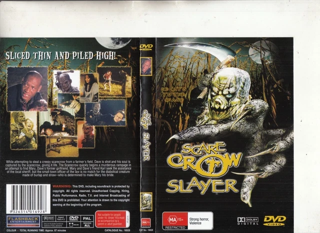 SCARECROW SLAYER-2004-[TONY TODD]-FLASHBACK Entertainment-Movie FE-DVD ...