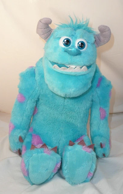 DISNEY PIXAR MONSTERS Inc. University My Scare Pal Sulley Talking Plush ...