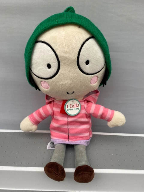 CBEEBIES SARAH AND Duck Sarah Soft Plush Toy 8" - Still Talking £6.99 ...