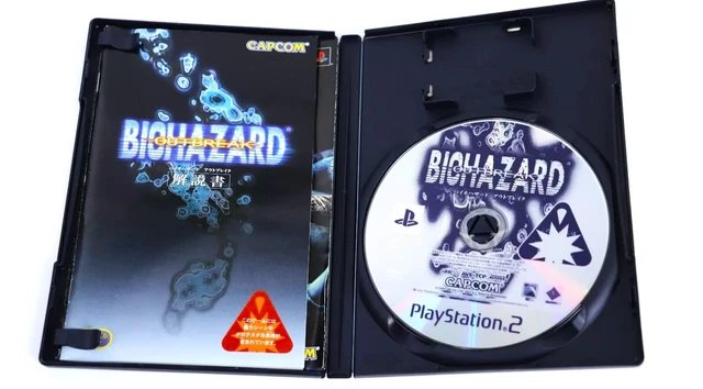 RESIDENT EVIL BIOHAZARD Outbreak File 1 Playstation 2 PS2 Japan - US ...