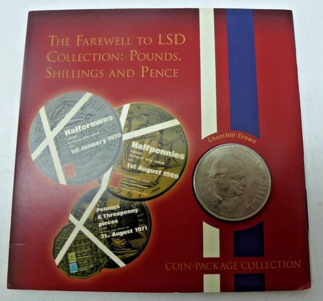 THE FAREWELL TO LSD Collection Proof Set Of Coins No Cover £19.99 ...