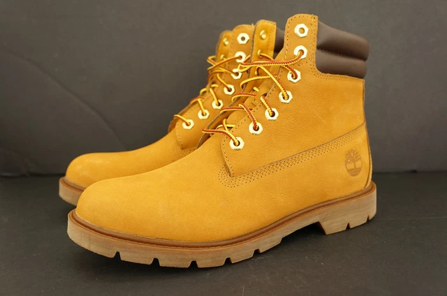 TIMBERLAND PREMIUM 6-INCH Wheat Nubuck Waterproof Boot Men Size 10.5 ...