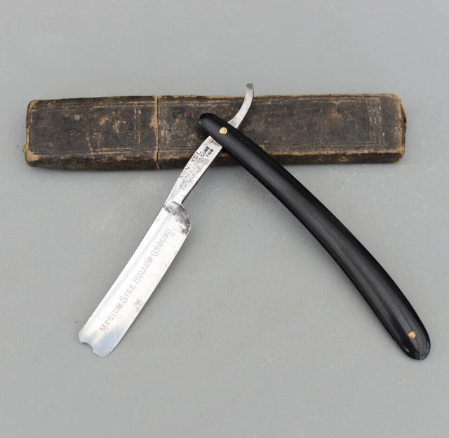 VINTAGE NON XLL Joseph Allen and Sons Sheffield England Straight Razor ...