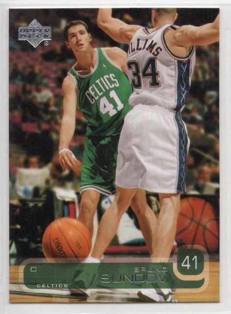 2002-03 UPPER DECK Bruno Sundov Boston Celtics #223 £1.90 - PicClick UK