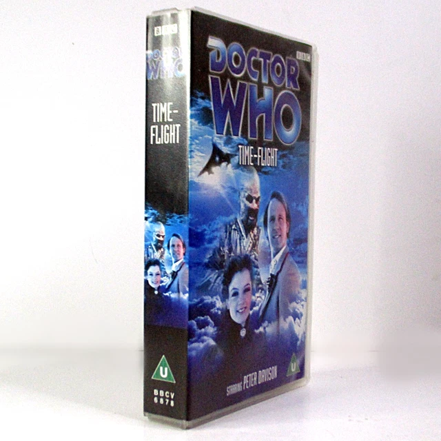 DOCTOR WHO: TIME-FLIGHT (VHS Cassette, 2000 BBC) PAL Tested - Peter ...