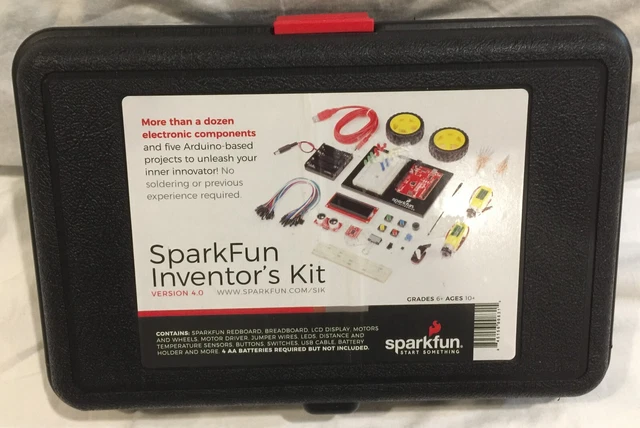 SPARKFUN ARDUINO INVENTOR’S Kit version 4.0 Arduino 14265 $44.99 - PicClick