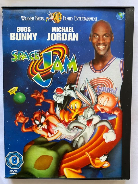 SPACE JAM (RARE WB Clip Case DVD, 1996) Michael Jordan, The Loony Toons ...