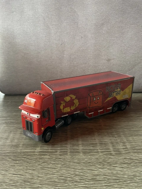 DISNEY PIXAR CARS - Jerry Recycled Batteries hauler - MATTEL metal 1/55 ...