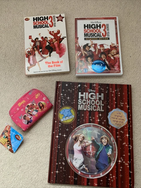 DISNEY HIGH SCHOOL Musical CD Storybook DVD New HSM Purse Bundle £7.99 ...
