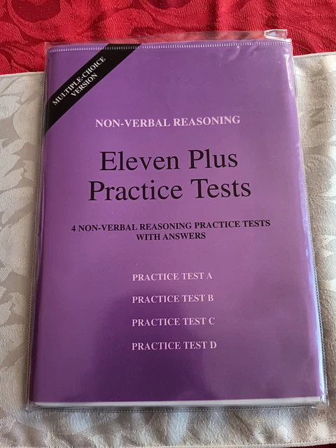 MULITPLE-CHOICE NON-VERBAL REASONING Eleven Plus Practice Tests EUR 14 ...