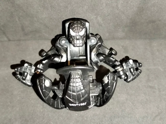 BAKUGAN MARVEL SPIDERMAN Symbiote Suit Venom Spider-Man Rare Highly ...