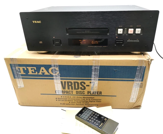 TEAC VRDS 7 Audiophile CD Player & Remote Control Boxed Serviced ...