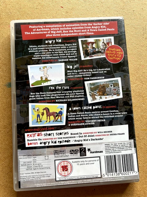 AARDMAN'S DARK SIDE REX THE RUNT Angry Kid Town Called Panic oop 2006 ...