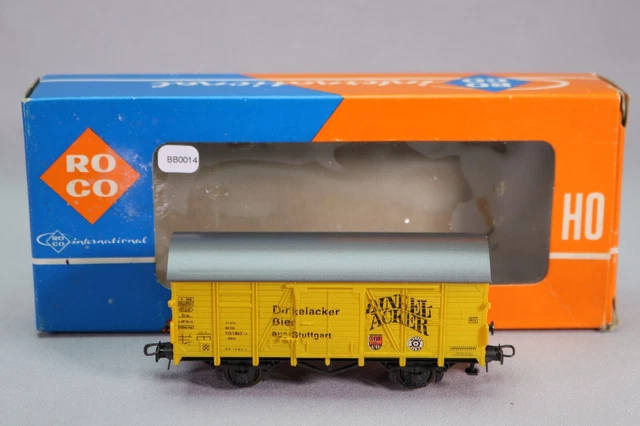 BB014 ROCO 4305C train Ho Wagon DB transport Bière Dinkerlacker bier ...