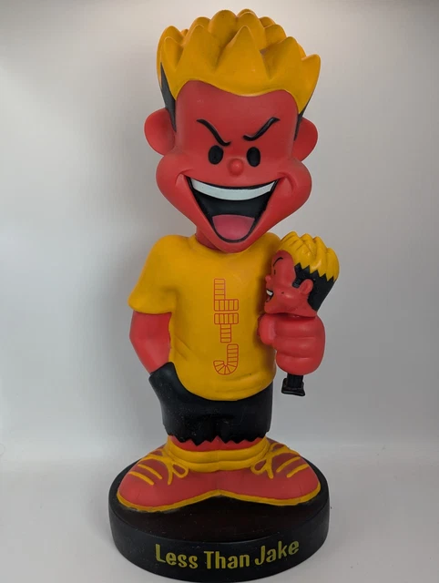 FUNKO WACKY WOBBLER Bank Less Than Jake Red Evo Kid (Commie) 12' Bank ...