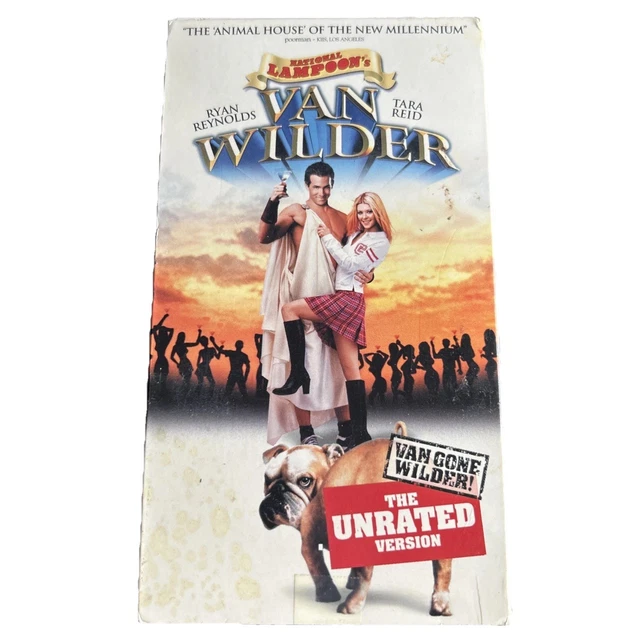 NATIONAL LAMPOON'S VAN Wilder Unrated Version VHS 2001 Comedy Used £2. ...