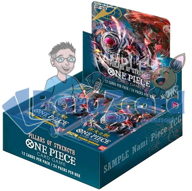 ONE PIECE PILLARS of Strength Box OP03 One Piece OP3 BOX Inglese EUR ...