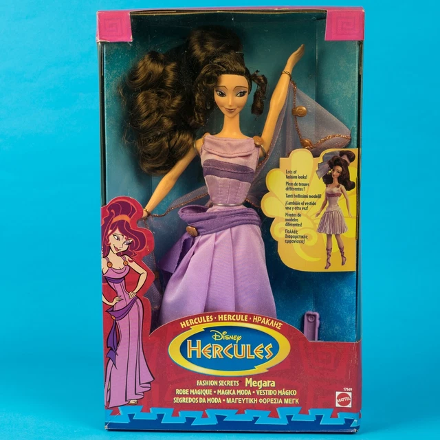 BNIB VINTAGE 1996 Mattel Disney Hercules doll - Fashion Secrets Megara ...