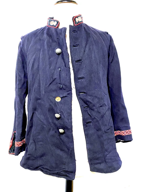 ANCIEN UNIFORME VAREUSE Veste de Pompier Militaire année 1900/40 EUR 44 ...