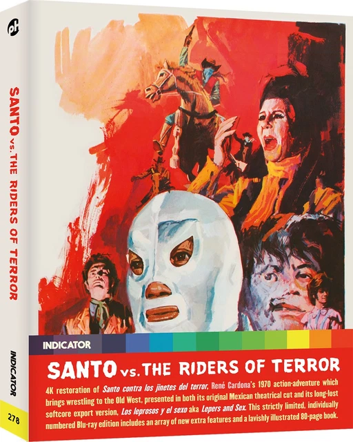 SANTO VS THE Riders of Terror (Blu-ray) Gregorio Cassals Ivonne Gobea ...