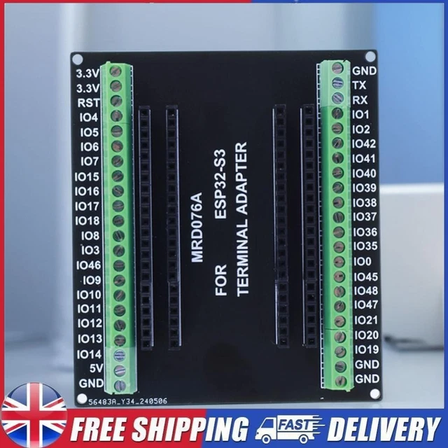 FOR ESP32-S3 GPIO Breakout Board GPIO IoT Development Board Expansion Module £6.83 - PicClick UK