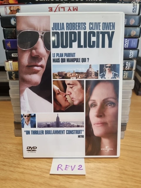 DVD - DUPLICITY - Julia Roberts/Clive Owen EUR 2,00 - PicClick FR
