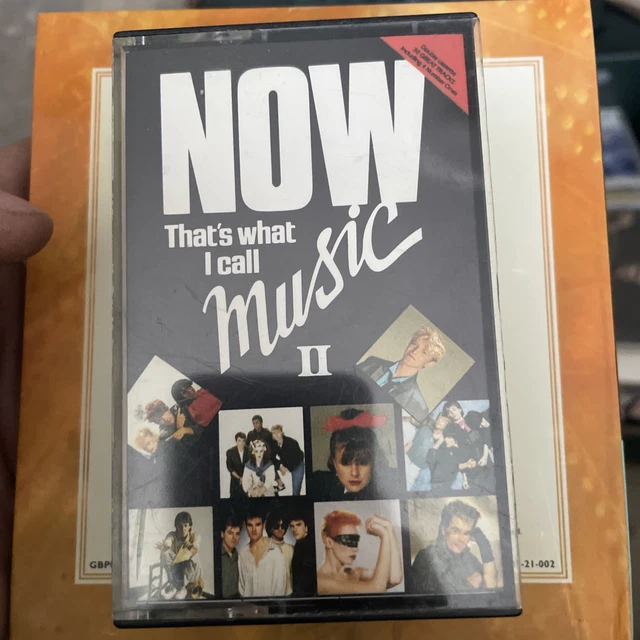 NOW THAT'S WHAT I Call Music II (2) Original Double Cassette Tape Album ...
